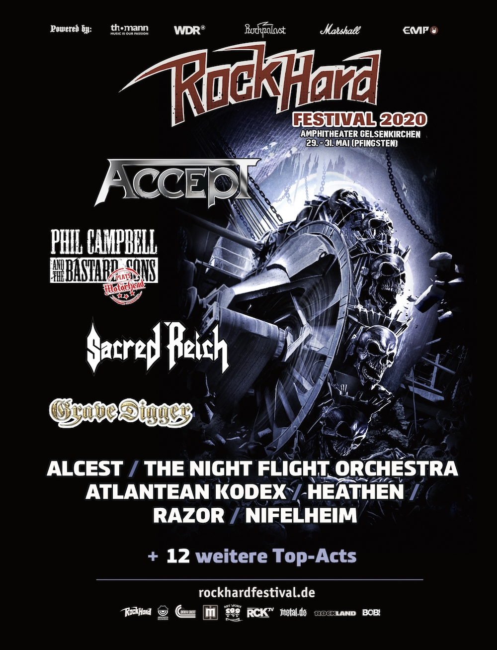 Rock Hard Festival 2020: Tri nove potrditve - ROCK HARD