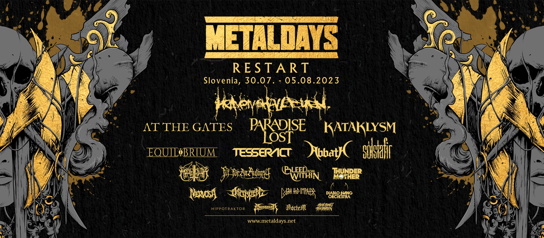 Znani novi nastopajoči za festival MetalDays 2023 - ROCK HARD